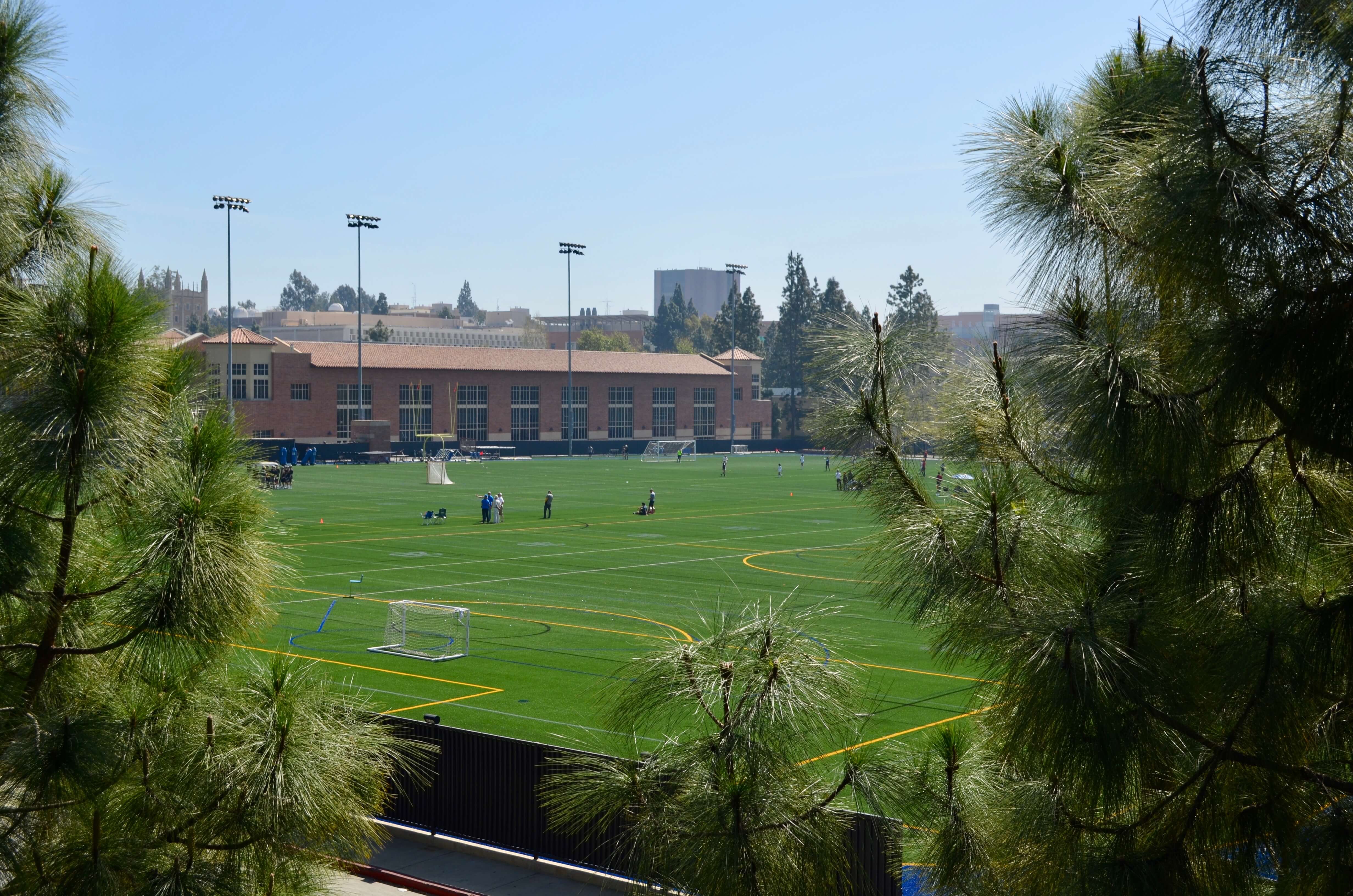 Le campus de UCLA - University of California Los Angeles
