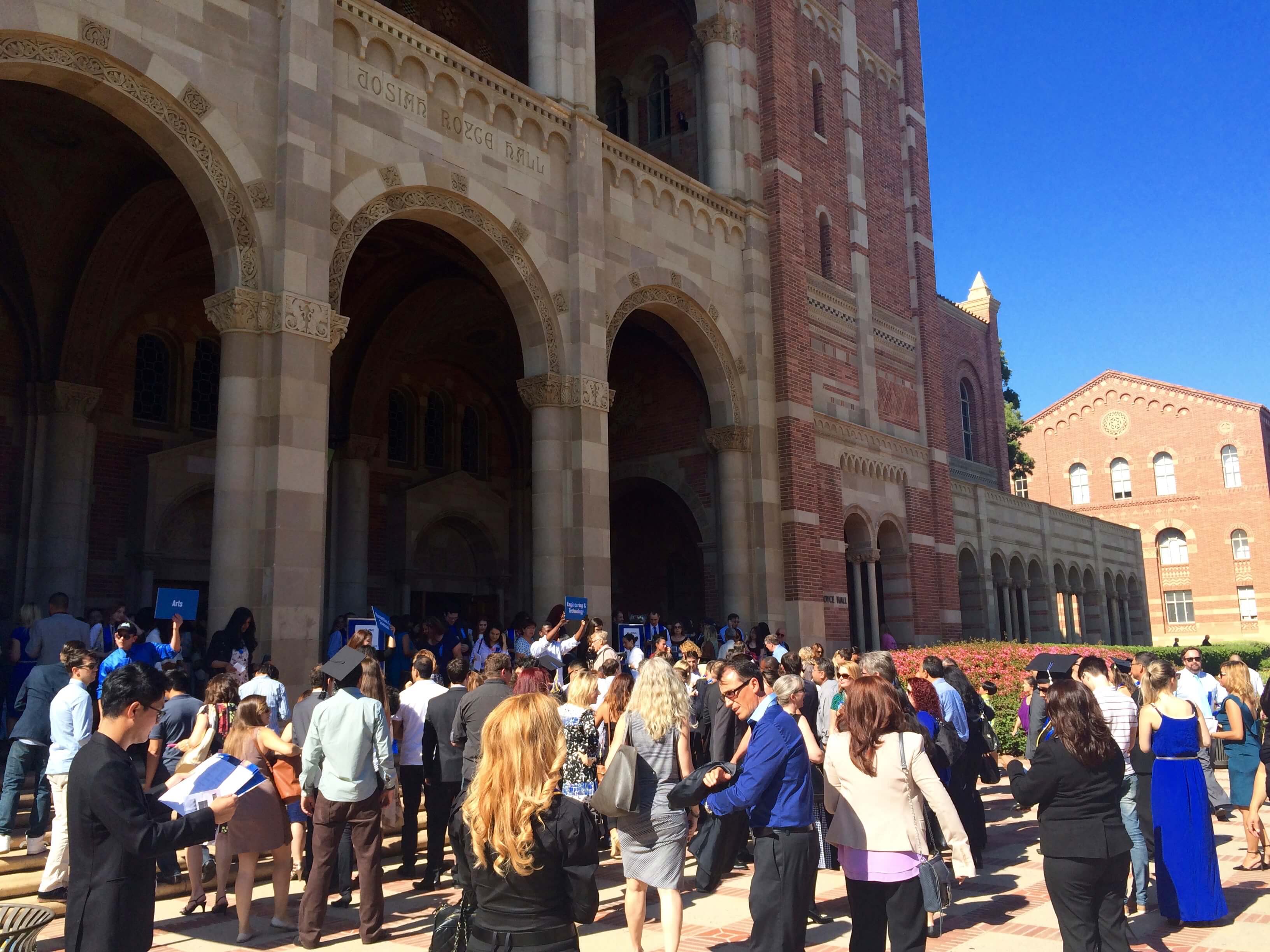 UCLA Extension Graduation Ceremony - Gaelle in Los Angeles