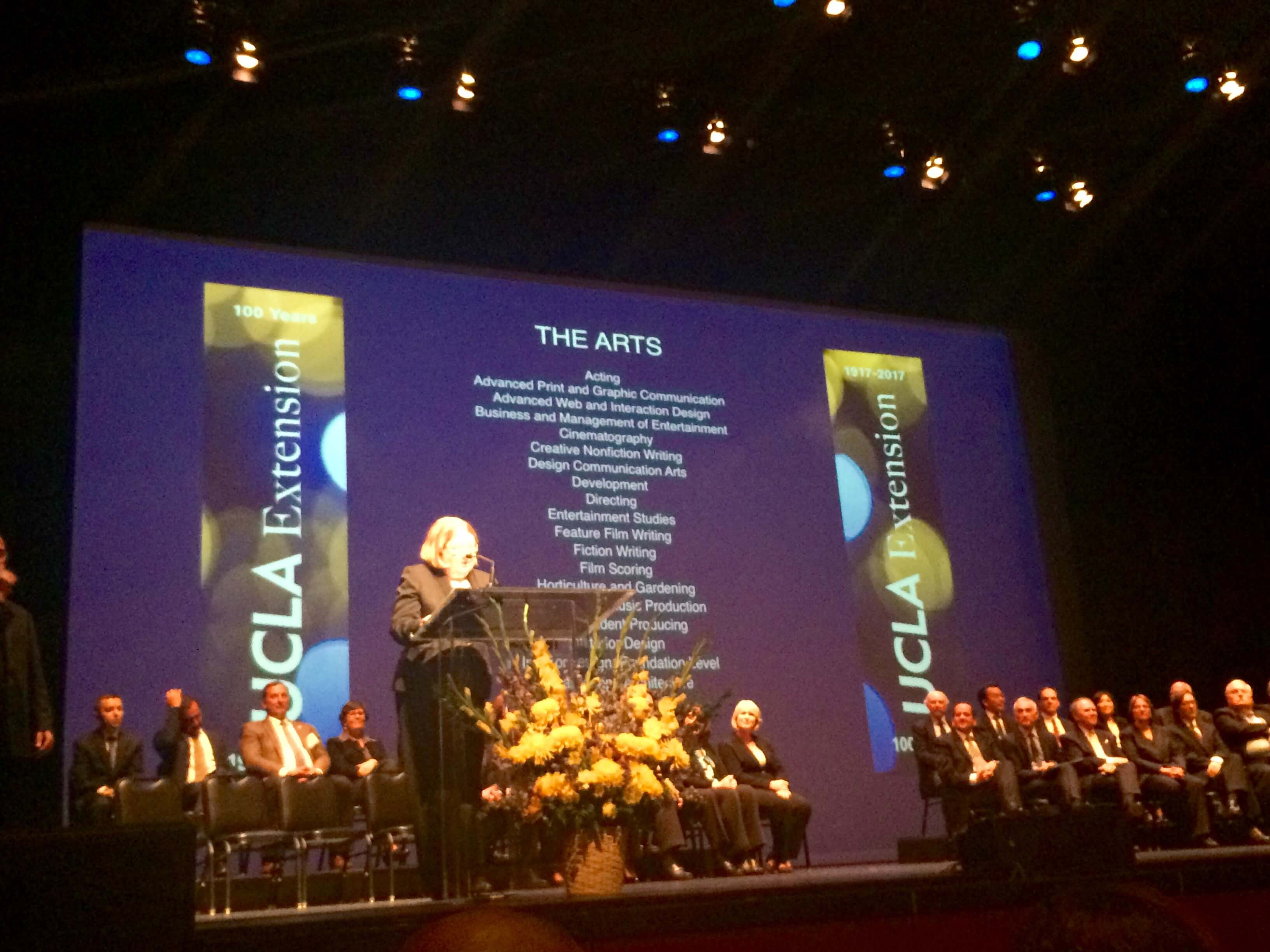 UCLA Extension Graduation Ceremony - Gaelle in Los Angeles