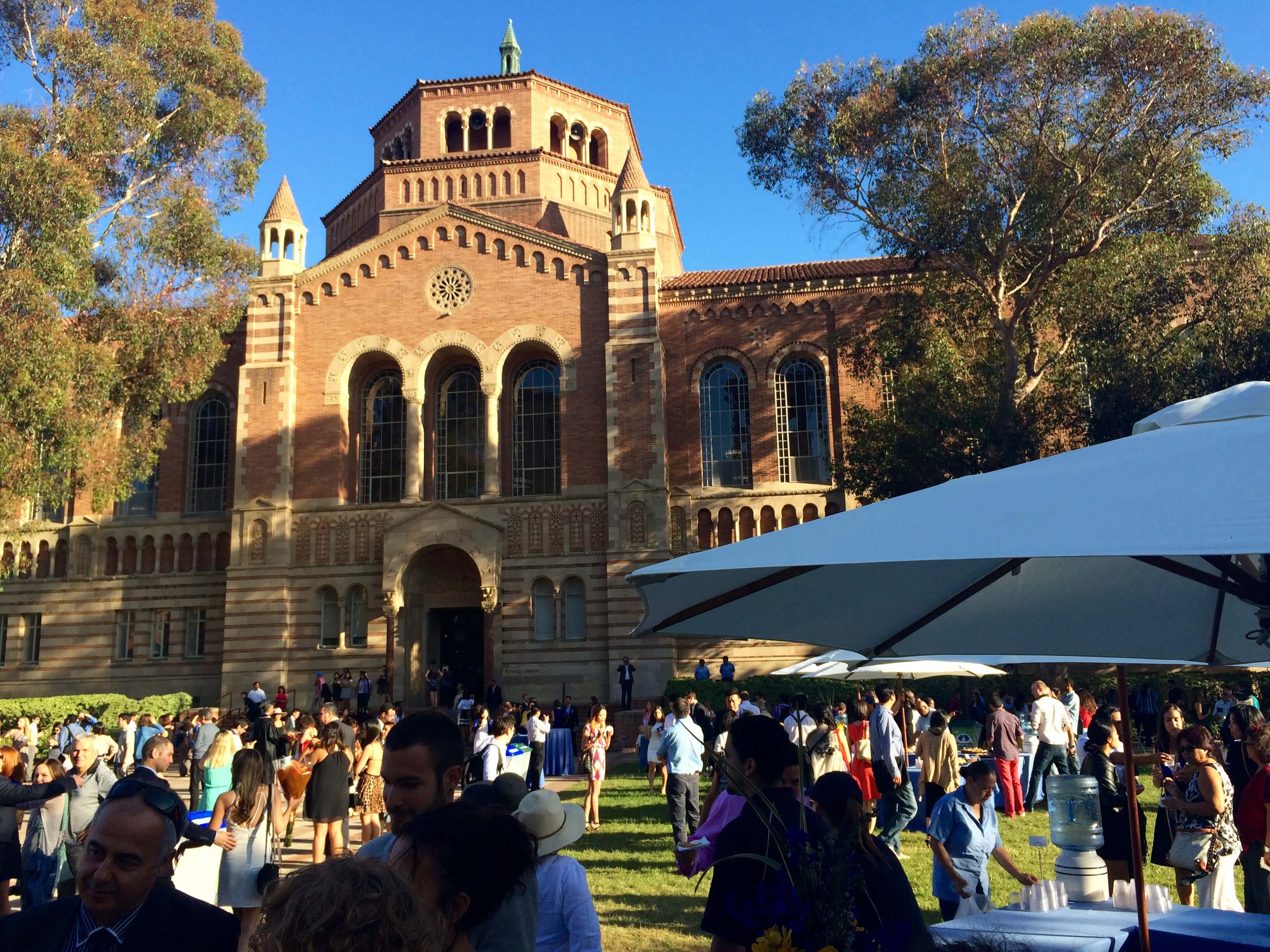 UCLA Extension Graduation Ceremony - Gaelle in Los Angeles