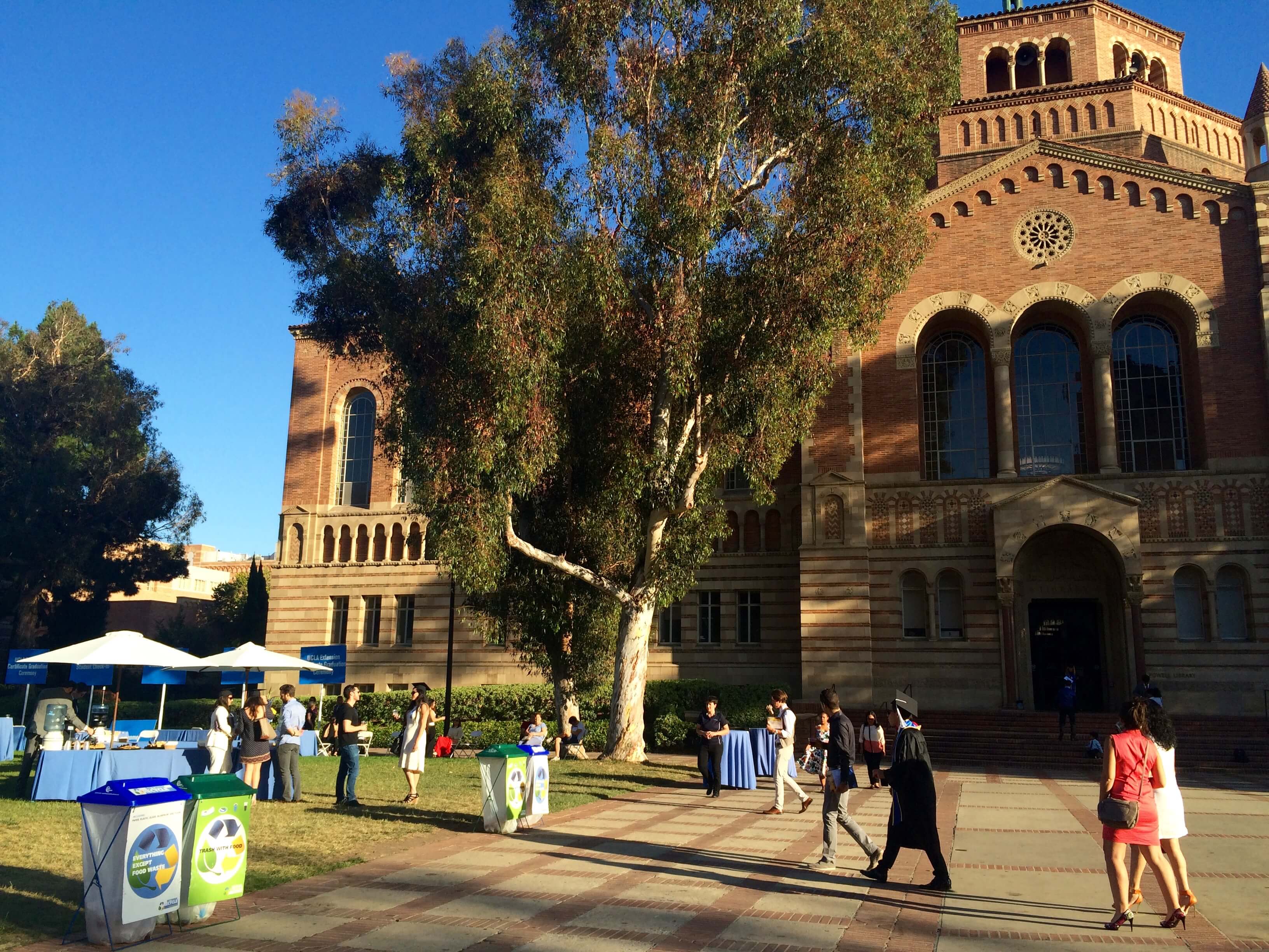 UCLA Extension Graduation Ceremony - Gaelle in Los Angeles